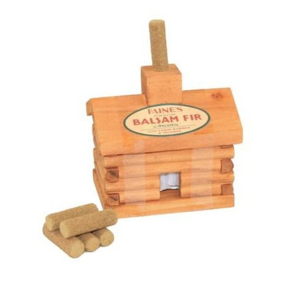 Other | Paines Cabin Burner With 1 Fir Balsam Incense Logs | Poshmark